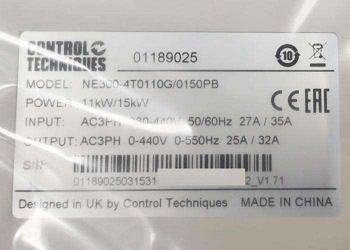 NE300-4T0110G/0150PB Variable Speed AC Drive 230-440VAC 50-60HZ