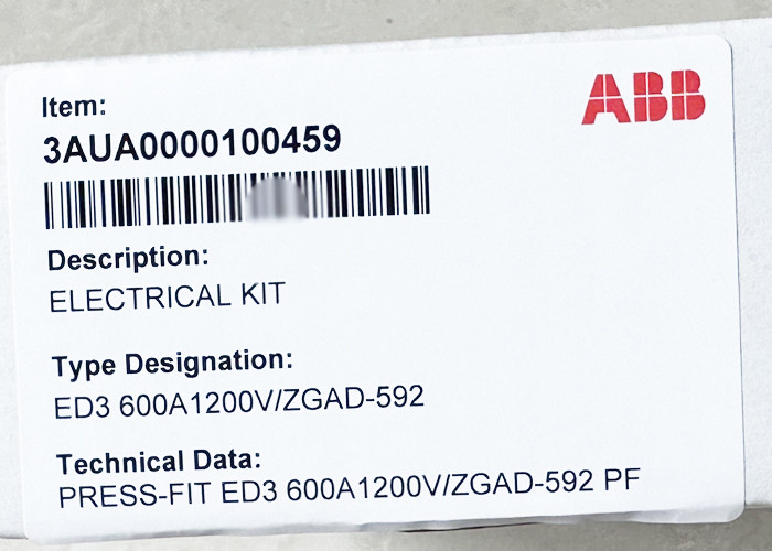 3AUA0000100459 ZGAD-592 ED3 600A 1200V Converter Module New In Box