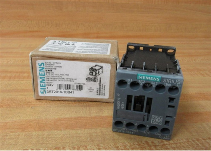 Power Contactor, AC-3 9 A, 4 KW / 400 V 1 NO, 24 V DC 3-Pole Siemens